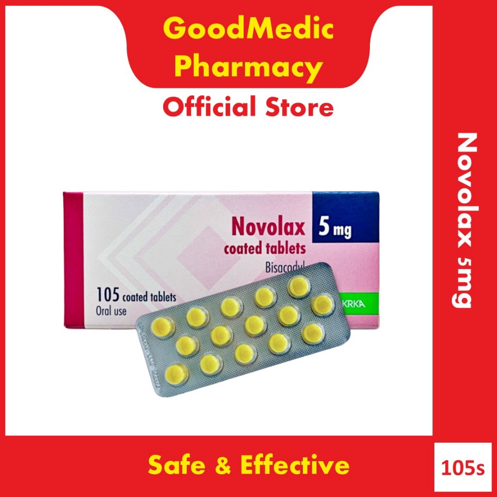 Novolax 5mg Tablet (105s) | Shopee Malaysia