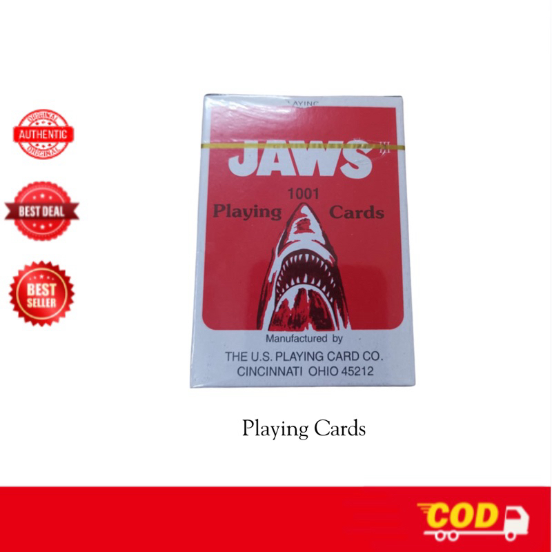 Jaws Playing Cards 🎴 | Shopee Malaysia