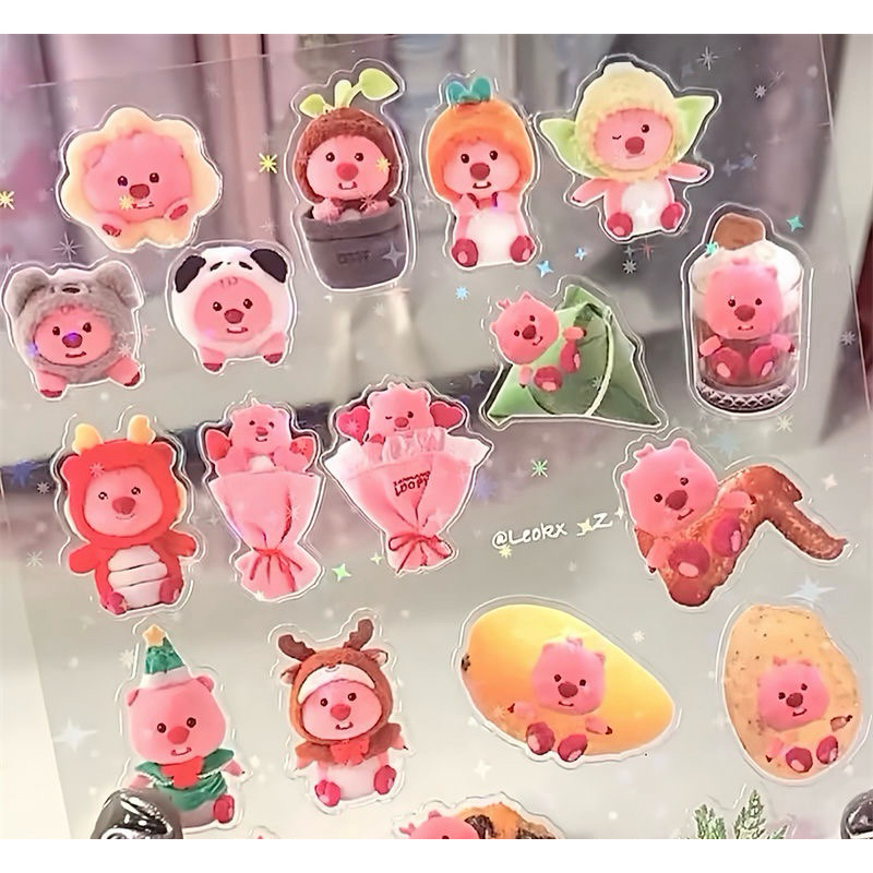 Pre order！loopy stickers 预购露皮古早切膜贴纸 | Shopee Malaysia