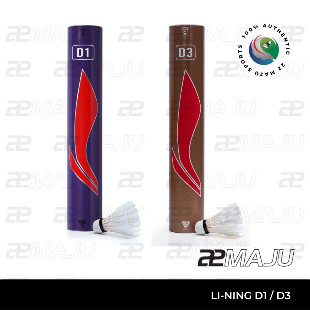 LI-NING D1 | D3 SHUTTLECOCK ( SPEED 77 ) | Shopee Malaysia