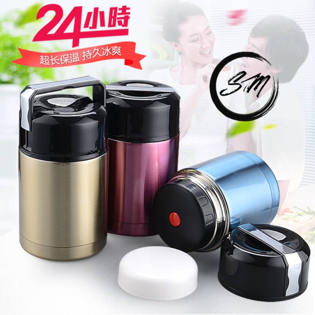 1200ML Large Capacity SUS304 Stainless Steel Stew Beaker Female Super ...