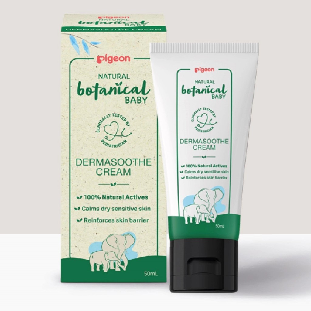Pigeon Natural Botanical Baby Dermasoothe Cream 50ml ORIGINAL READY ...
