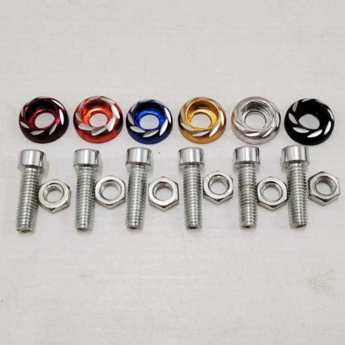 NEW 1PCS SCREW SKRU M6 LESEN PLATE SKRU NOMBOR PLATE BOLT SCREW NUMBER ...