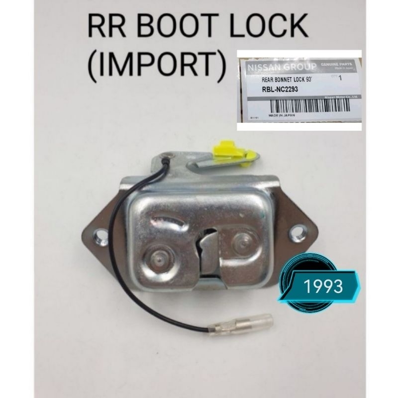 ORIGINAL NISSAN VANETTE C22 REAR BONNET LOCK | Shopee Malaysia