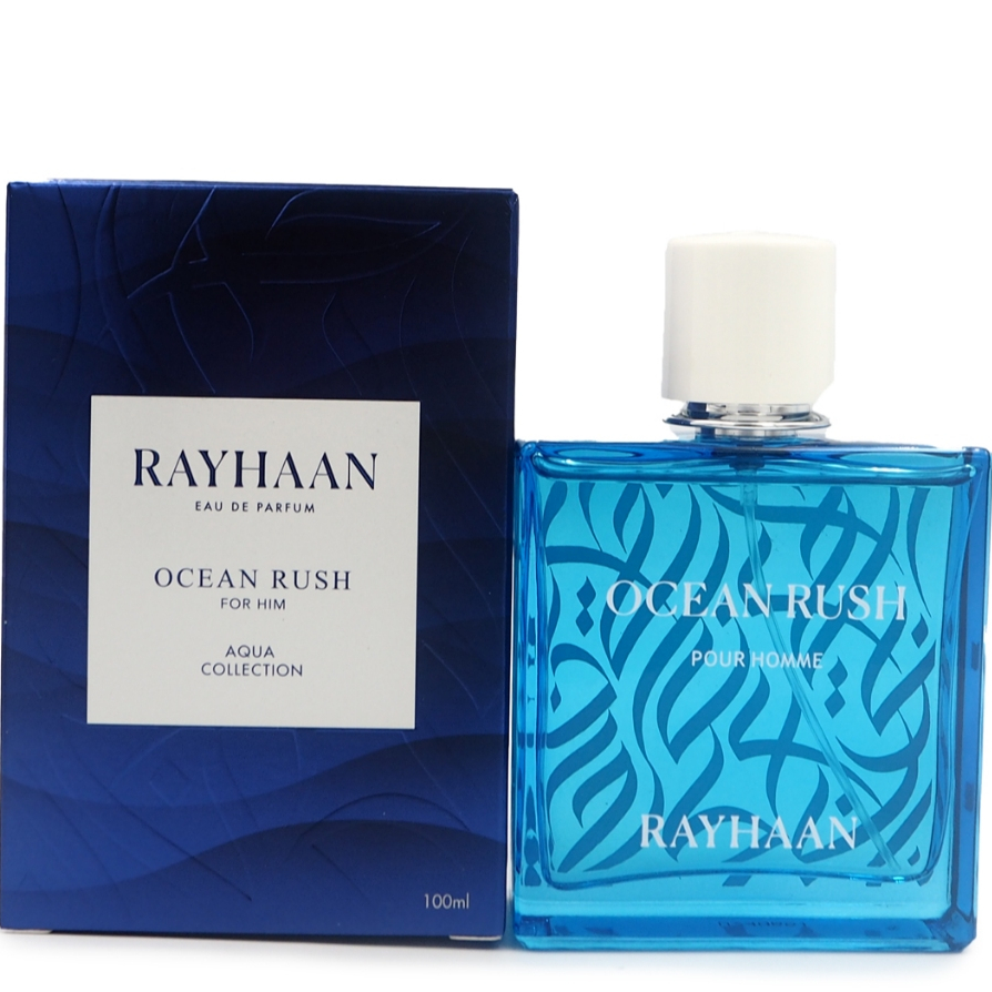 Ocean Rush For Him Aqua Collection Rayhaan Spray 100ml Eau de Parfum (EDP) | Shopee Malaysia