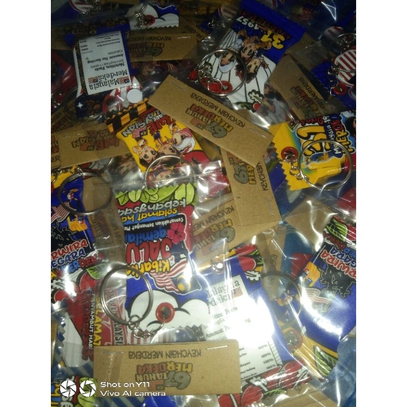 Merdeka Keychain Versi Jajan | Shopee Malaysia