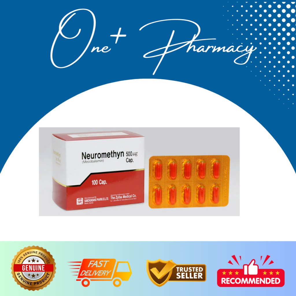 Neuromethyn capsule 500mcg (100's ) (1 box) | Shopee Malaysia