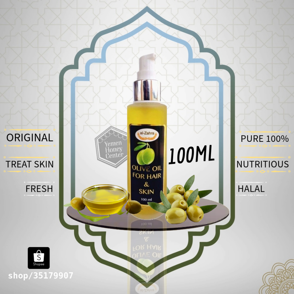 AL-ZAHRA OIL FOR HAIR & SKIN ORIGINAL 100ML | Shopee Malaysia