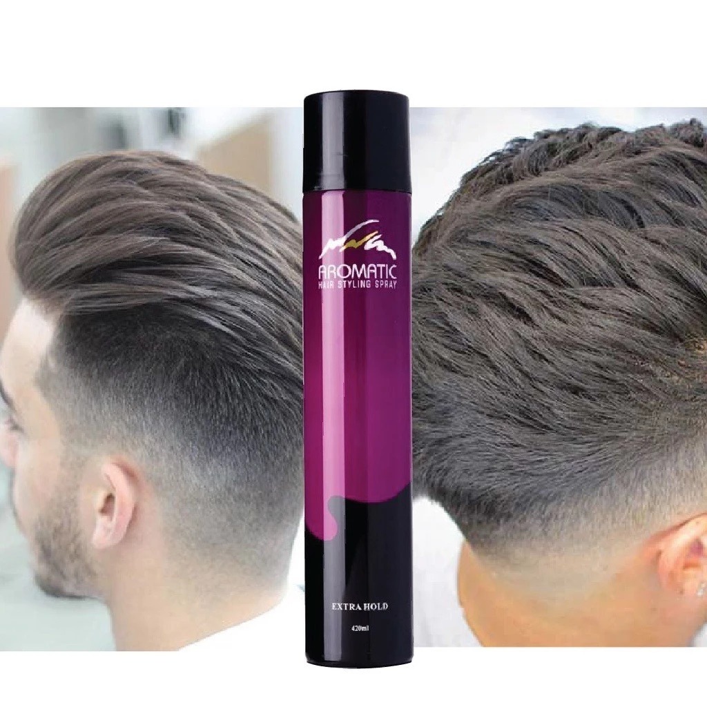 [BUNDLE SPECIAL] ( 3pcs ) - AROMATIC Styling Hair Spray Extra Hold ...
