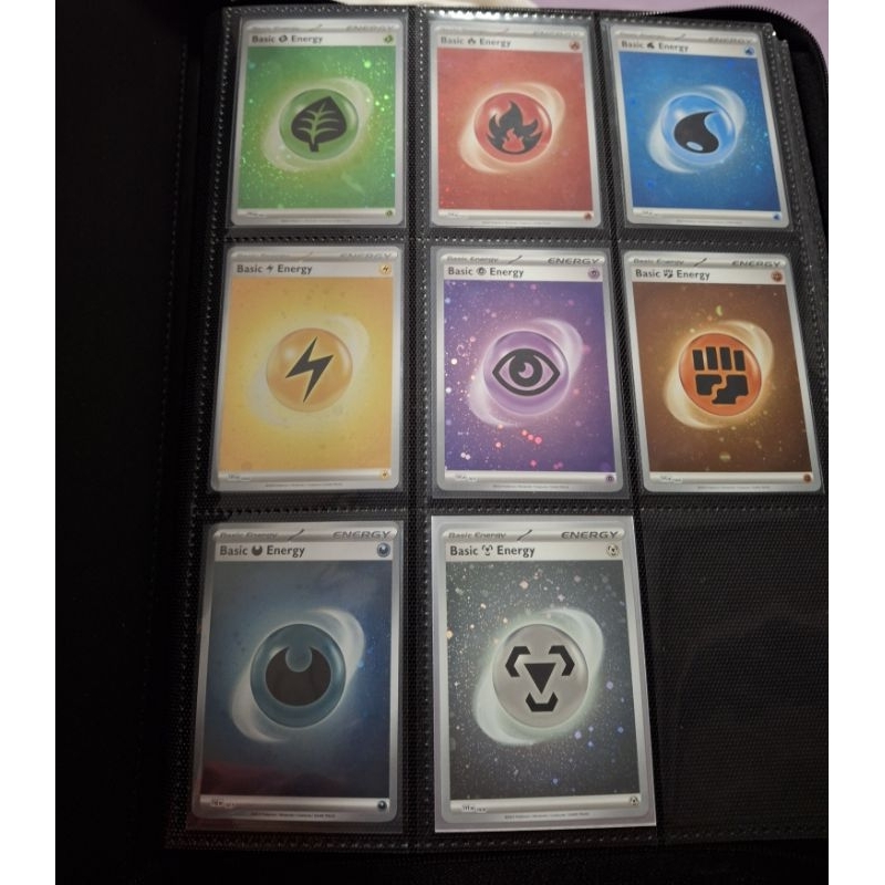 Pokemon 151 Full Set Energy Cards (001-008) | Shopee Malaysia