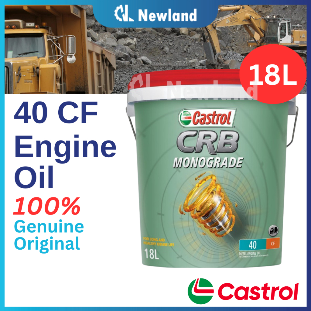 Castrol Castrol Engine Oil / CRB Monograde 40 CF/SF for Diesel Enjin ...