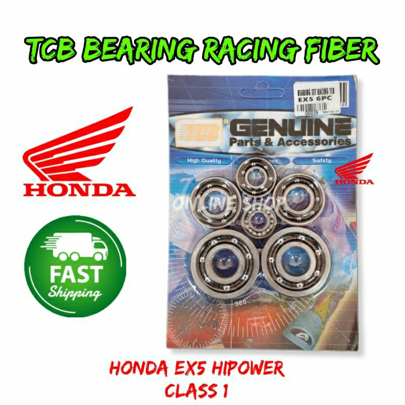 Honda Ex5 Hipower Class1 Engine Bearing Racing Fiber Japan Technology ...