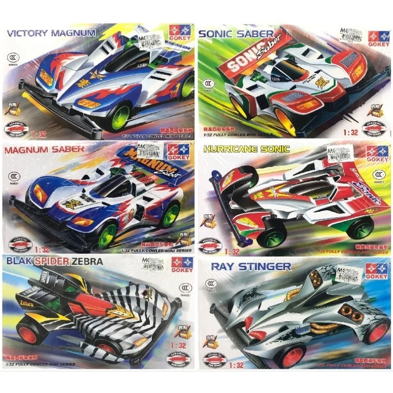 Gokey 4WD Series 1: 32 Fully Cowled Mini 2WD Series Kereta Jenis Tamiya ...
