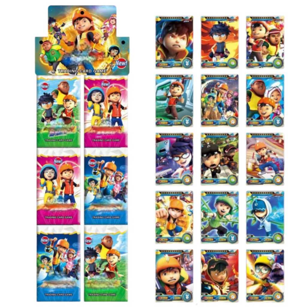 288pcs Anime Game Figure Collection Card Battle Carte Cartoon Board ...