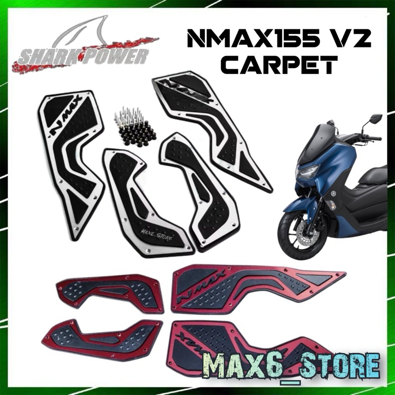 Yamaha NMAX155 V2 New Carpet Pijak Kaki Depan NMAX V2 Premium Footrest ...