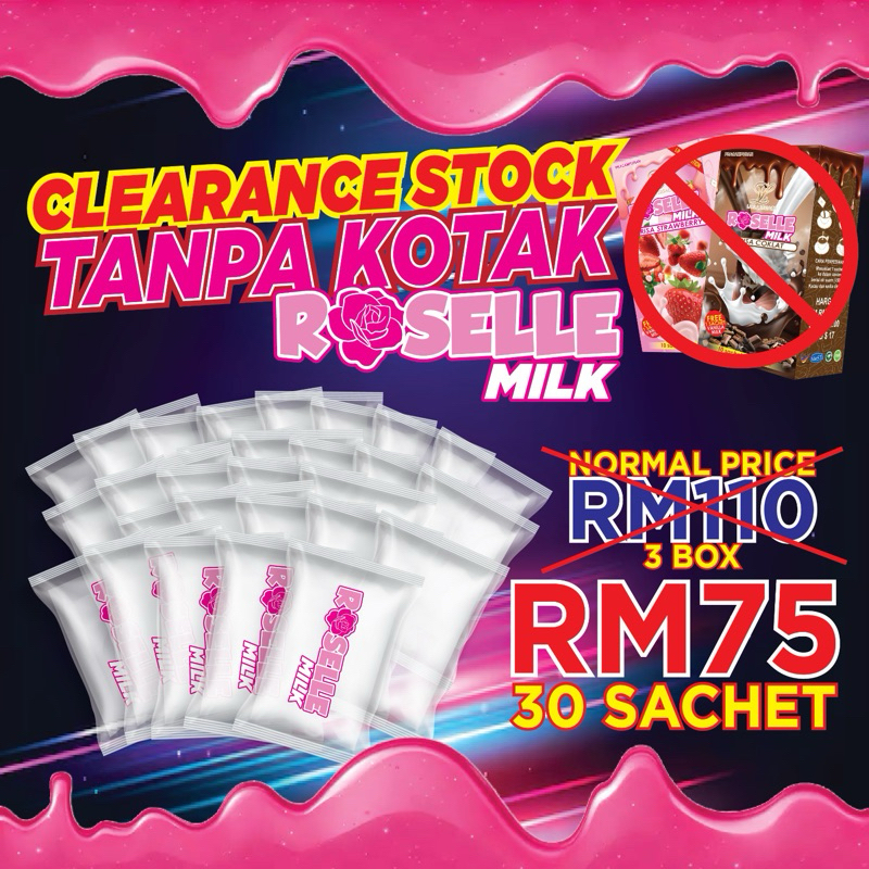 🔥HOT ITEM🔥SUSU ROSELLE MILK | ROSELLEMILK HQ ORIGINAL 💯 STRAWBERRY ...