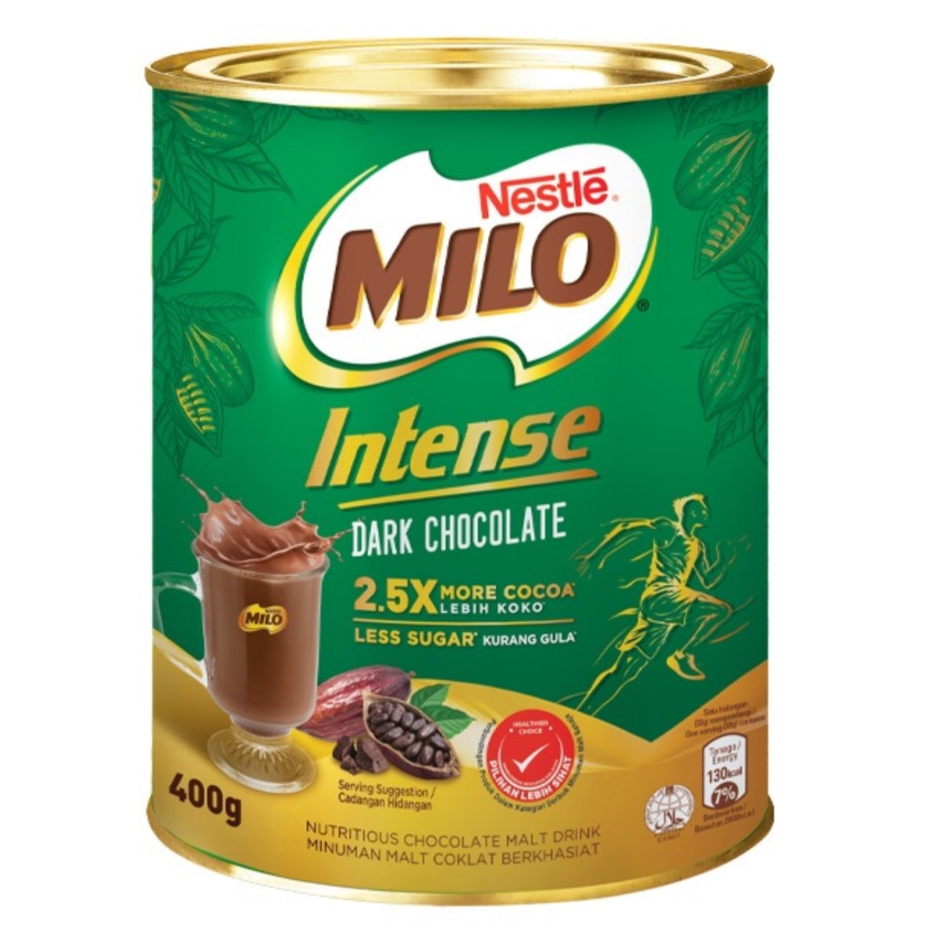 MILO Intense Dark Chocolate Tin, 400g | Shopee Malaysia