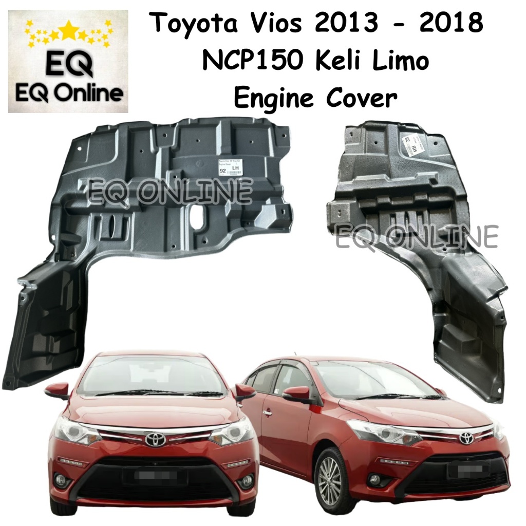 Toyota Vios NCP150 2013 - 2018 Keli Limo Engine Under Cover Splash ...