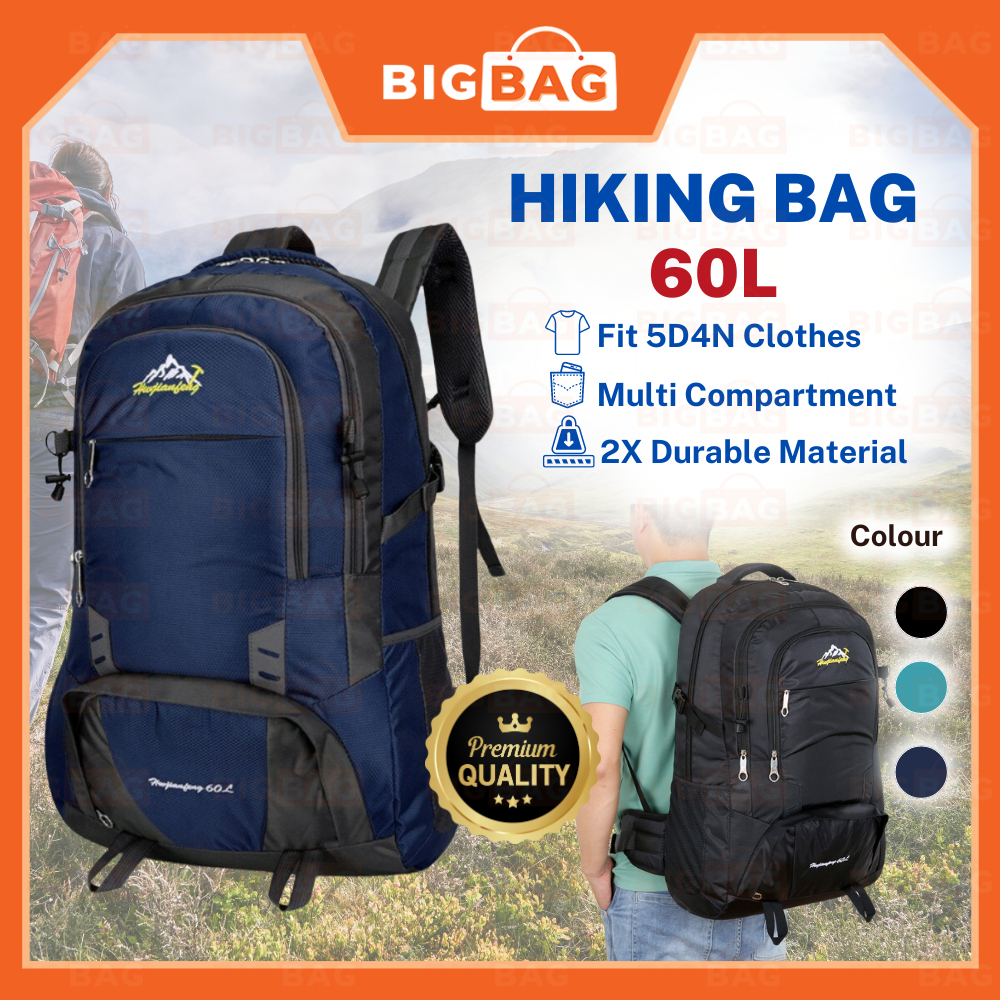 Hiking Bag Hiking Backpack Beg Hiking Waterproof Camping Bag Beg Travel ...