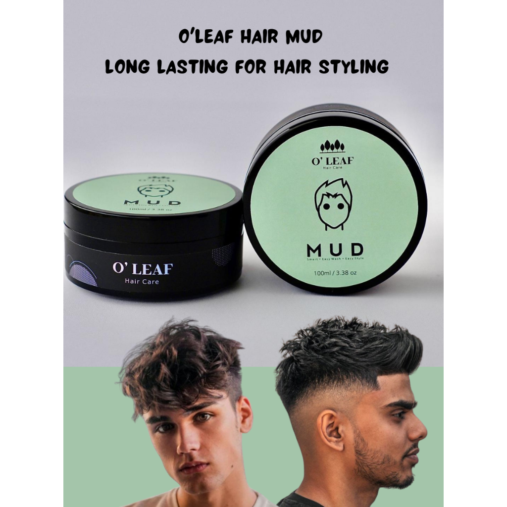 Dry Hair Mud 100ml | Hair Clay | O'leaf Hair Care | Formulated From ...
