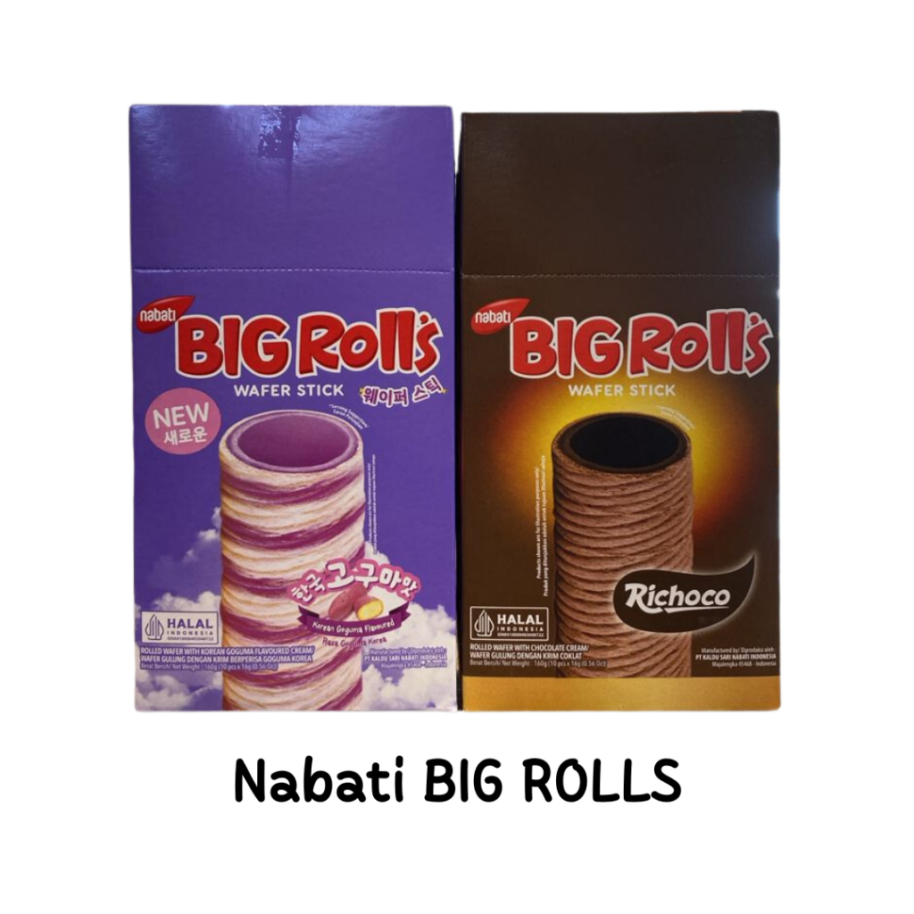 Nabati BIG ROLLS 10x16g | Shopee Malaysia