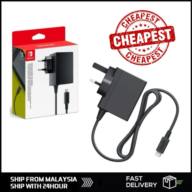 Nintendo Switch AC Adapter Original Charger Support OLED/V2/Lite Type-C ...