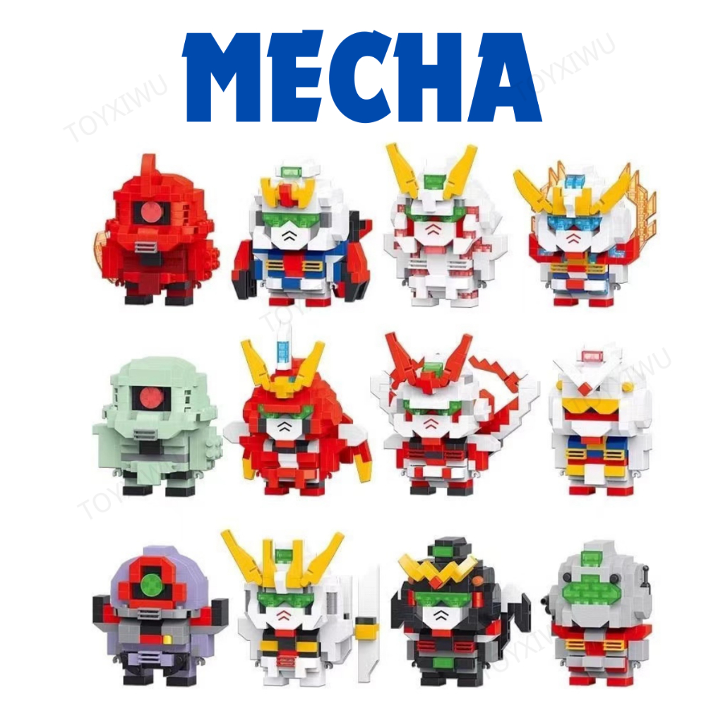 [nano brick] Mecha series brick toy building block | Shopee Malaysia