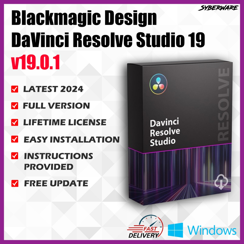 Blackmagic Design DaVinci Resolve Studio 19 v19.0.1 | Video Editor ...