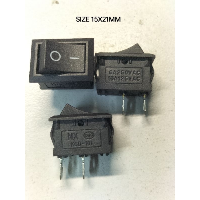 Mini Rocker Switch ON/OFF KCD11 6x6 12x12 14x9mm Tact Slide Switch DIP ...