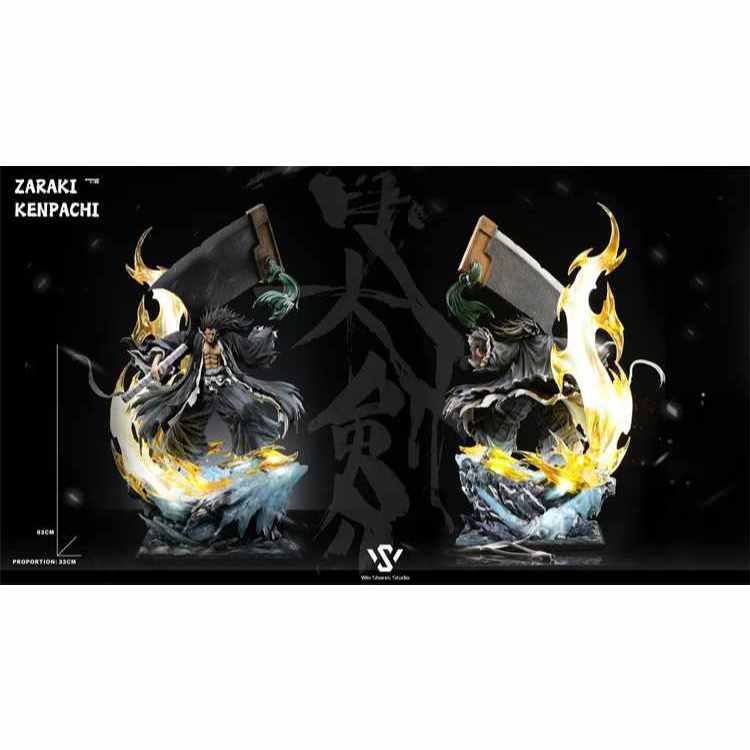 WSS Studio x C4 Studio - Kenpachi Zaraki Bleach Resin Statue GK Anime ...
