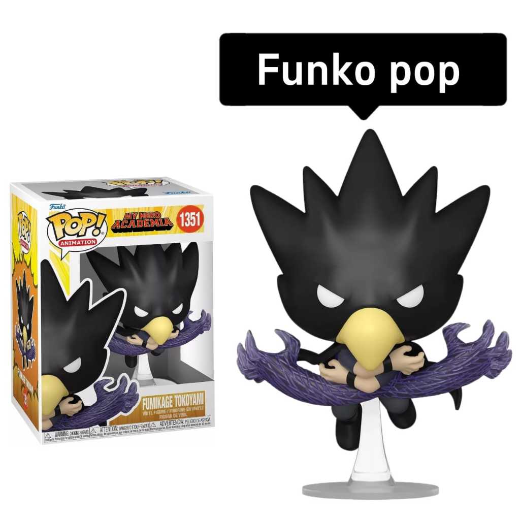 Original Funko Pop! Animation My Hero Academia 1351 Fumikage Tokoyami ...