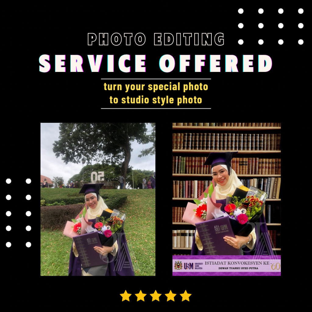 FAST RESPOND🔥 Photo Editing Service to Studio Photo Convocation Photo ...