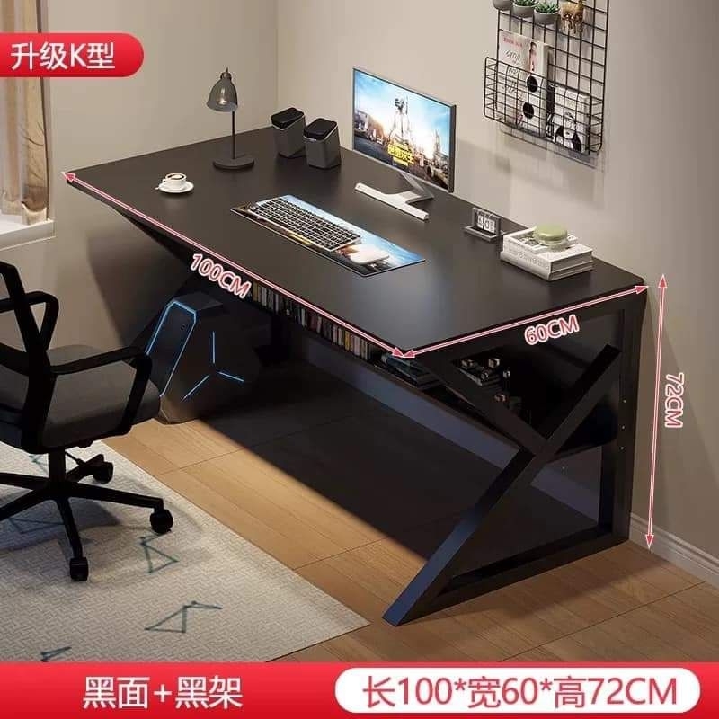 MEJA KOMPUTER DESKTOP RUMAH | Shopee Malaysia