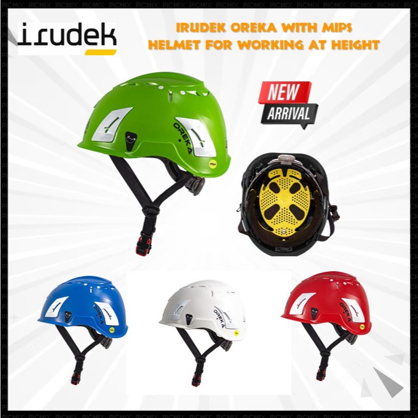 IRUDEK OREKA MIPS Versatile Helmet for Work at Height with Sports ...