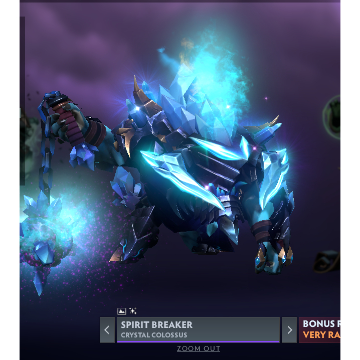 Spirit Breaker - Crystal Colossus - Dota 2 - Crownfall Collector Cache ...