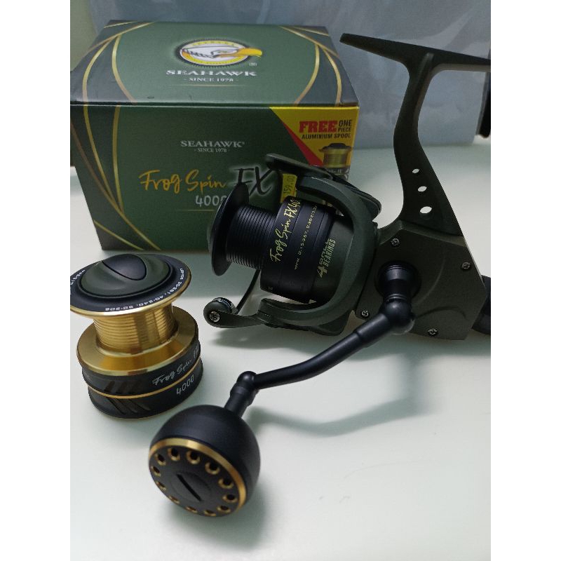 SEAHAWK FROG SPIN FX MESIN KATAK 2000 3000 4000 5000 FISHING REEL ...