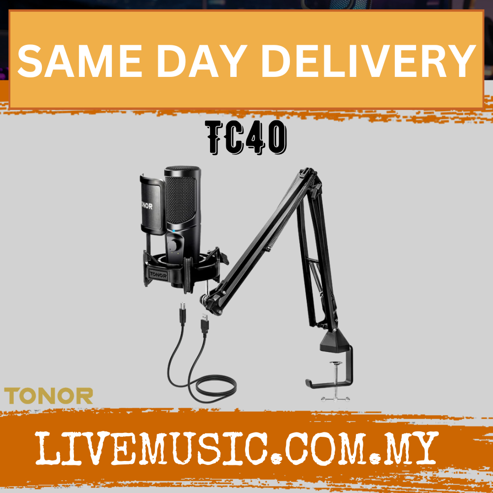 TONOR TC40 USB Microphone for Gaming, Streaming, Podcasting, YouTube ...