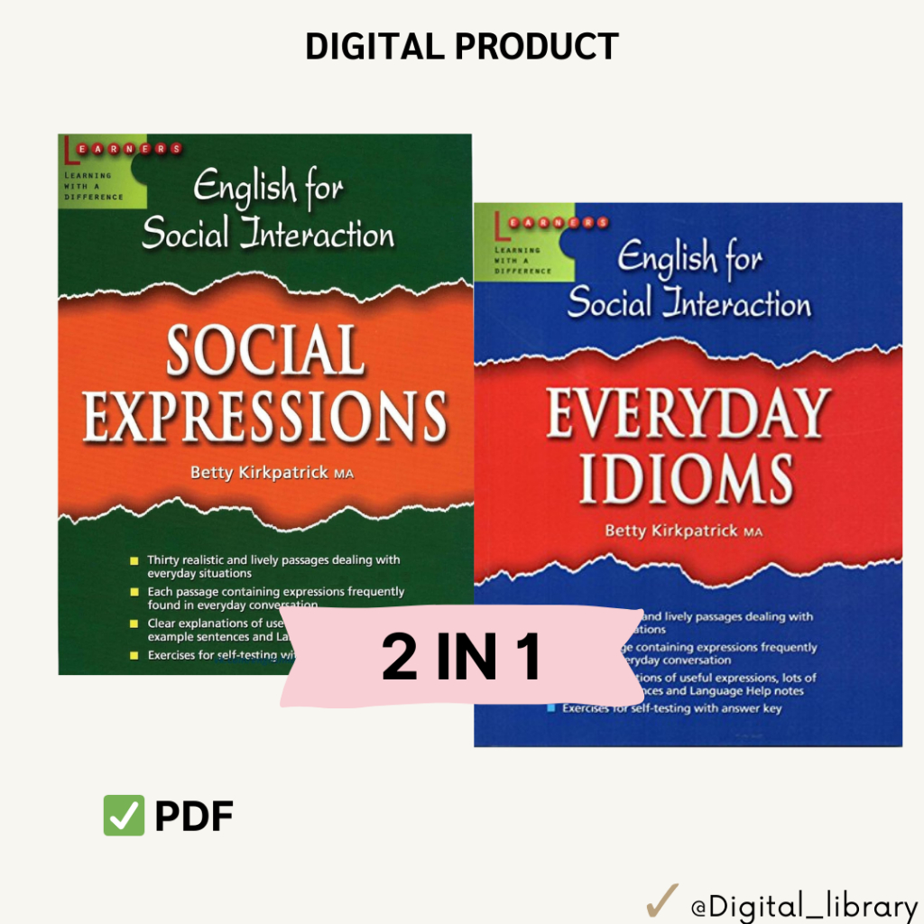 English For Social Interaction Social Interaction | Everyday Idioms ...