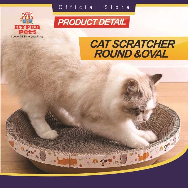 CAT SCRATCHER - ROUND & OVAL BOARD l Cat Scratch Board Claw Cat Play Claw Free Cat Mint Cat ...
