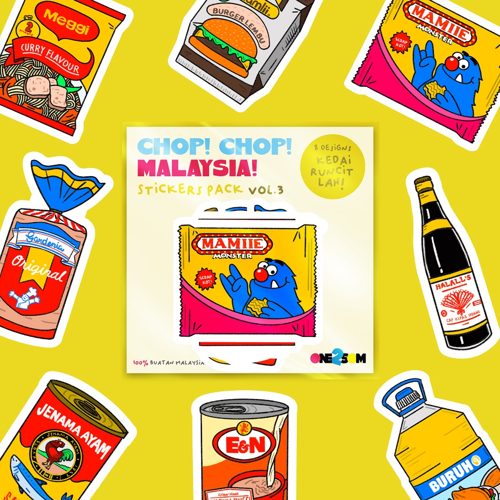 Sticker Pack | Chop! Chop! Malaysia! Volume 3 - Kedai Runcit Lah! by ...