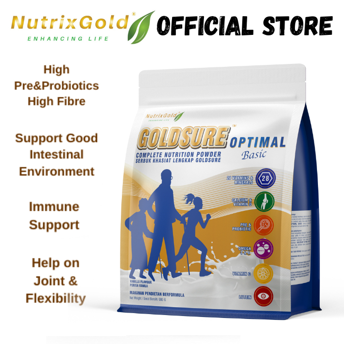 NUTRIXGOLD Optimal Basic 600g | Affordable Complete Nutrition ...