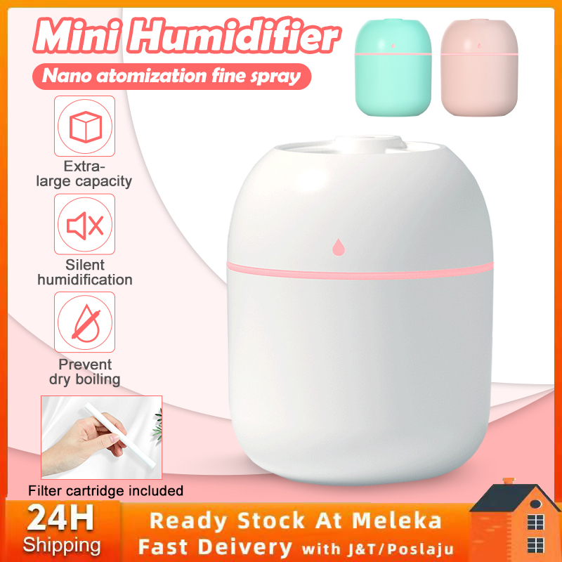 💗USB Mini Air Humidifier New Aroma Diffuser 220ml Air Purifier Sprayer ...