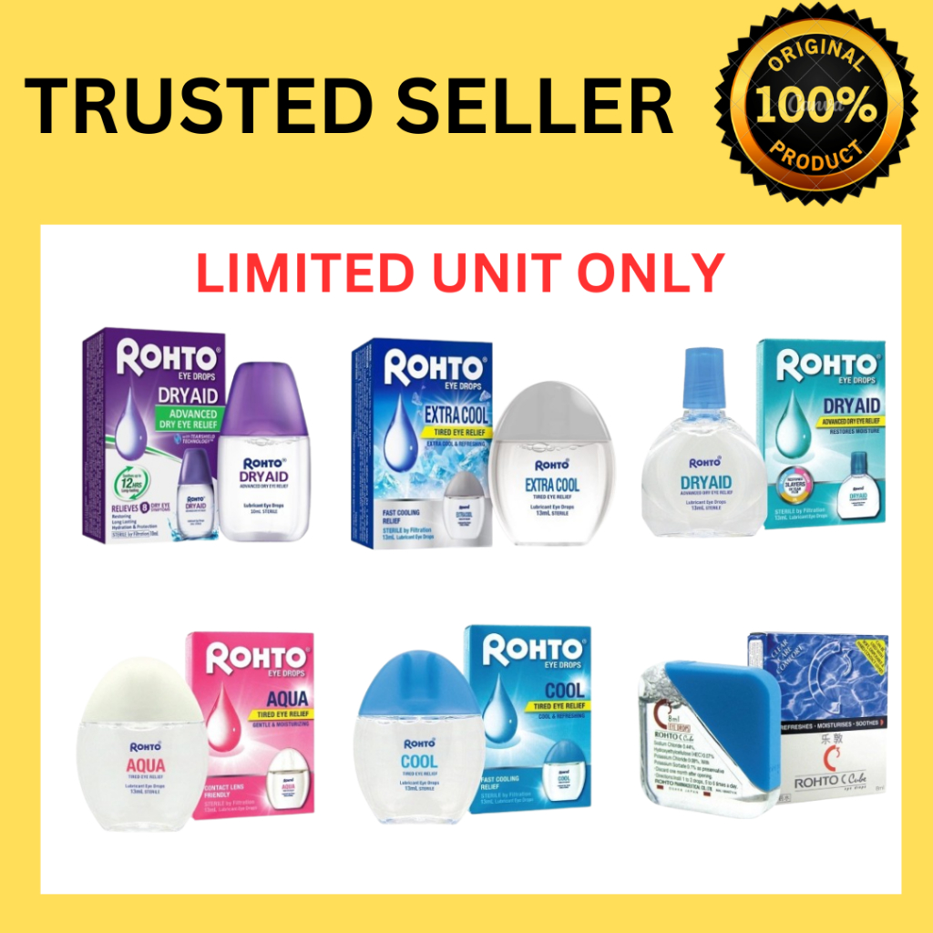 Rohto Eye Drops Assorted | Shopee Malaysia