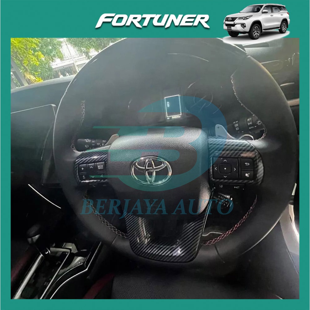 Toyota Fortuner AN150 Steering Lining Protector Steering Wheel Panel ...