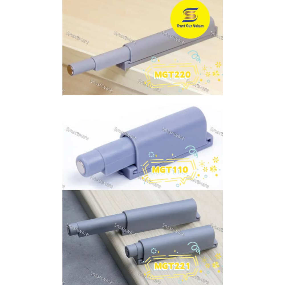 Cabinet Quality Door Damper Buffer Push to Open Magnetic Latch System ...