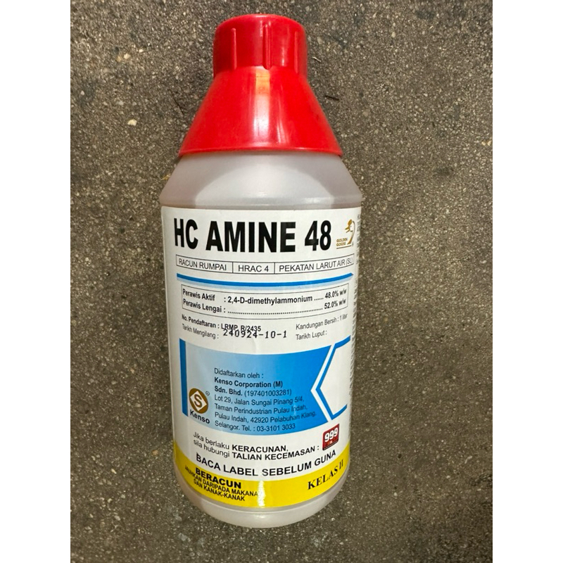 HC Amine 48 racun rumput keladi 1L /herbicides | Shopee Malaysia