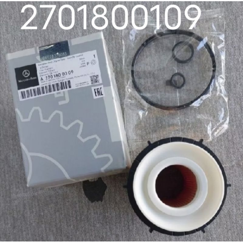 Mercedes Benz M270 M274 Oil Filter 2701800109 | Shopee Malaysia