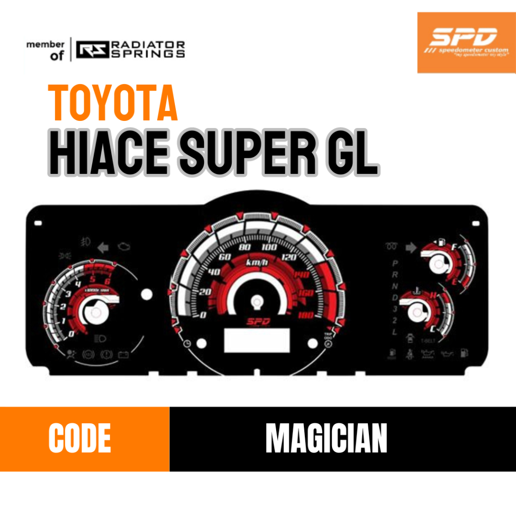 [PRE ORDER] Panel Instrument Cluster Meter Speedometer Custom Toyota ...