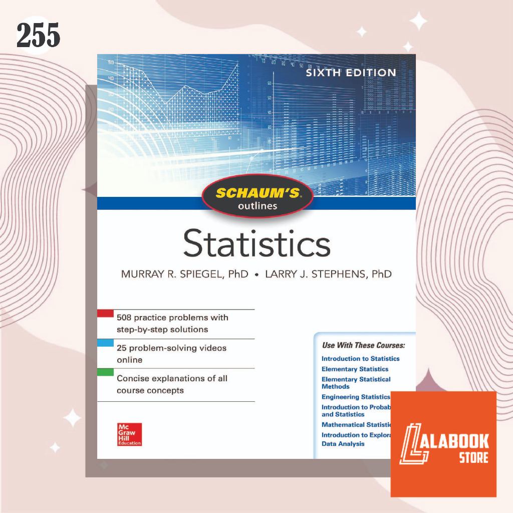 [255] Schaum's Outline of Statistics, Sixth Edition | Shopee Malaysia