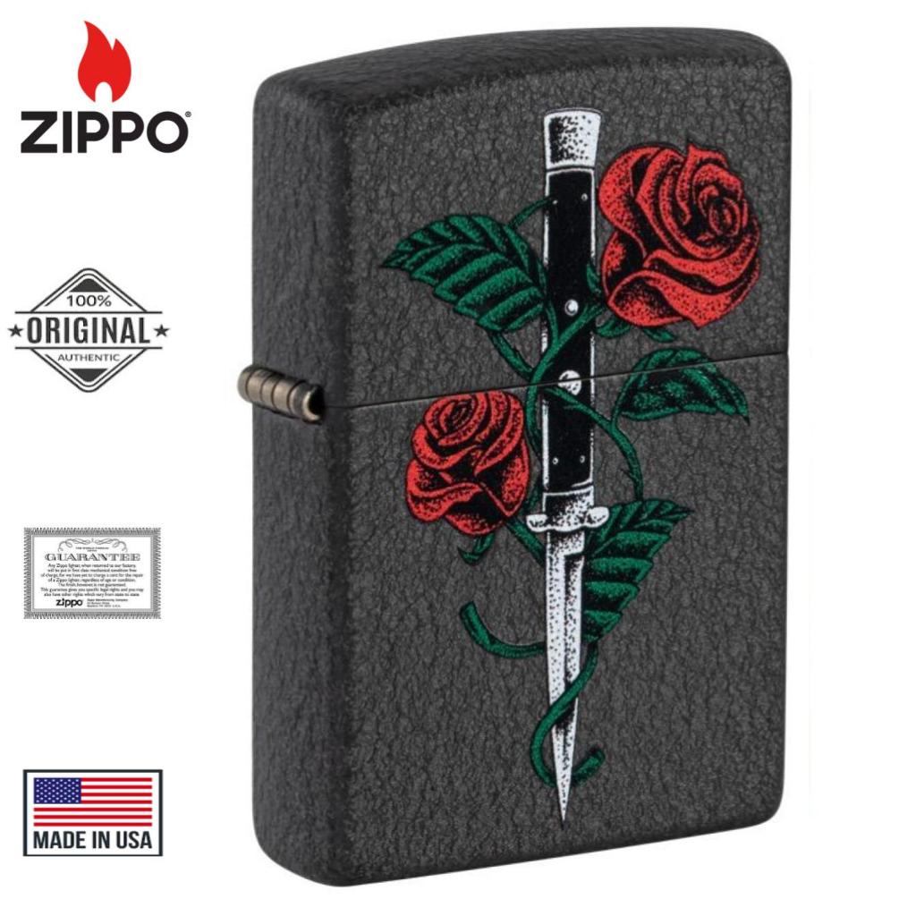 Zippo Rose Dagger Tattoo Design 49778 | Shopee Malaysia